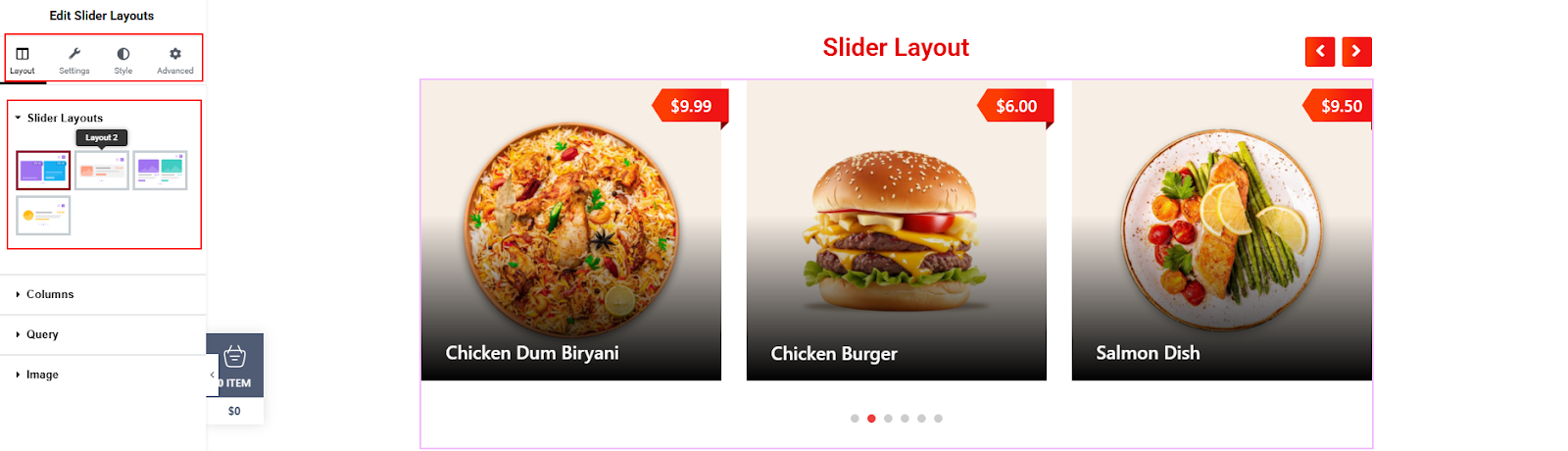 Using Elementor Addon – Food Menu – Restaurant Menu & Online ordering ...